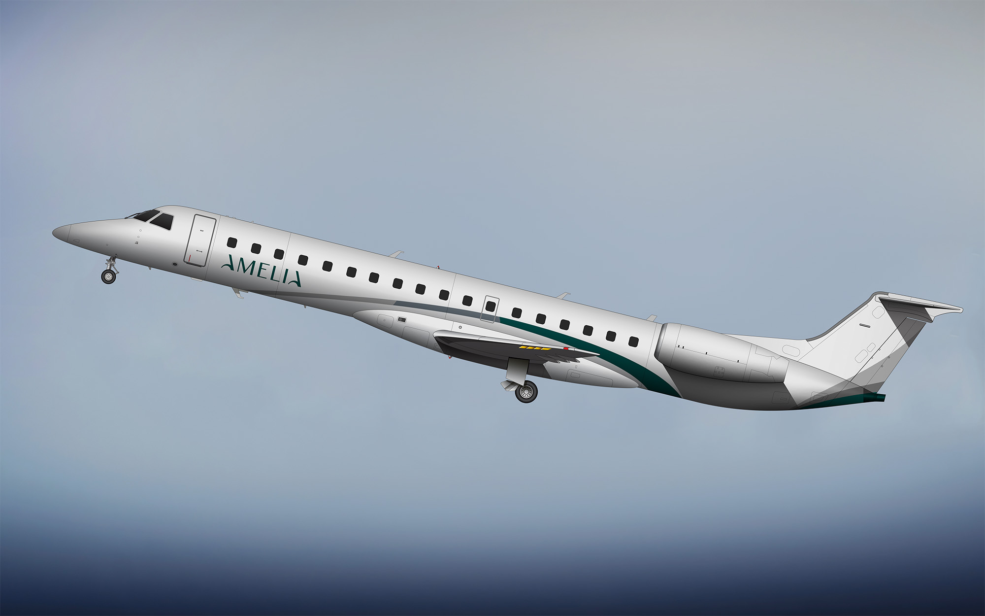 Embraer 145 F-HOXY - Amelia Corporate